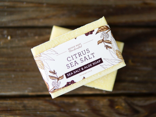 Cold Process Soap – Muddy Mint