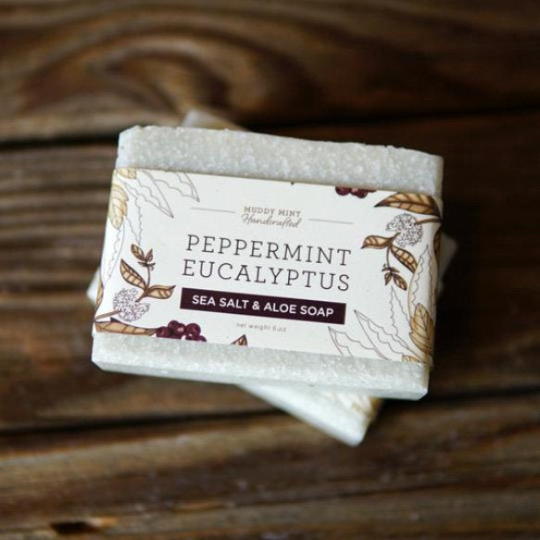 Cold Process Soap – Muddy Mint